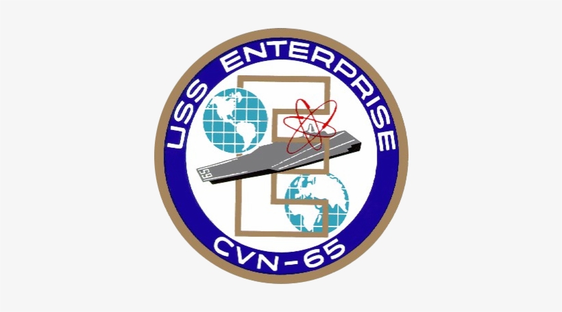 Uss Enterprise Coat Of Arms - Uss Enterprise Cvn 65 Logo PNG Image ...