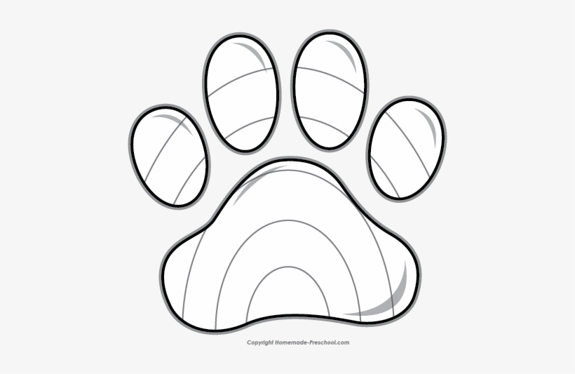 Elemental Clipart Paw Print - Printing PNG Image | Transparent PNG Free ...