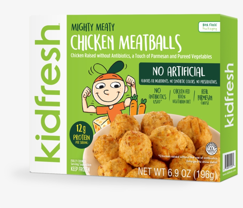 Mighty Meaty Chicken Meatballs - Kidfresh Mighty Meaty Chicken ...