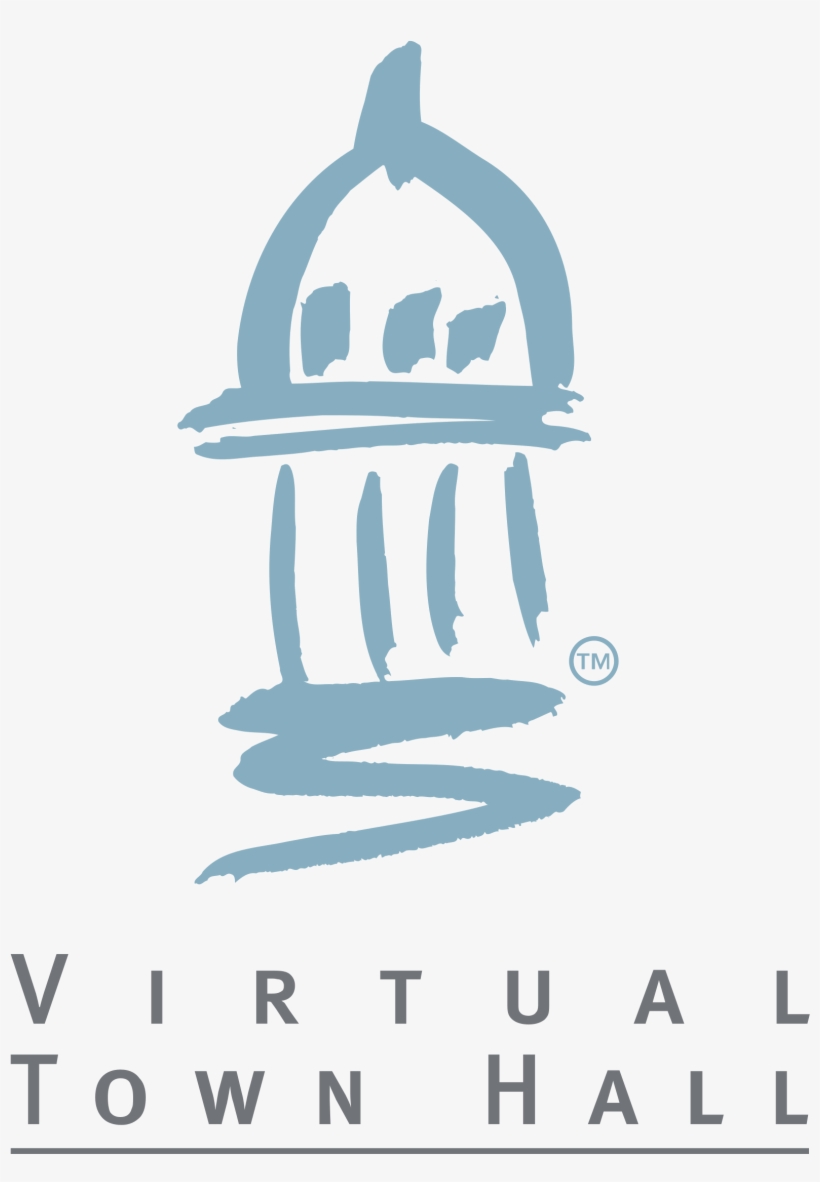 Virtual Town Hall Logo Png Transparent - Town Hall PNG Image ...