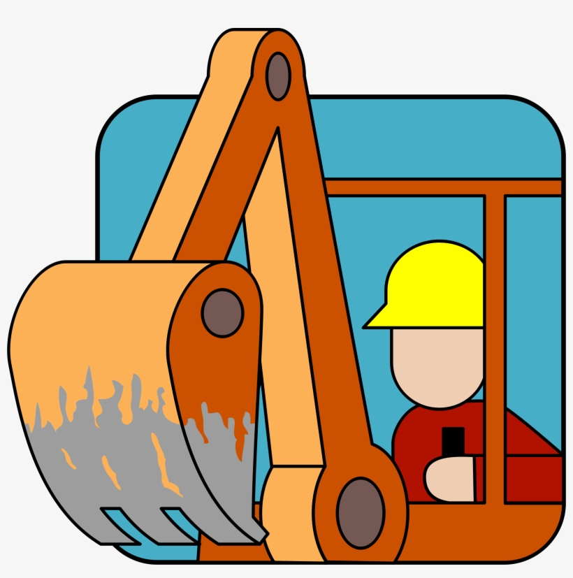 This Free Icons Png Design Of Backhoe Operator PNG Image | Transparent ...