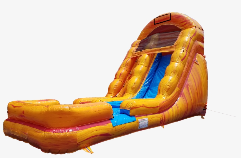 18ft Fire And Ice Water Slide $250/ 6 Hours - Water PNG Image ...
