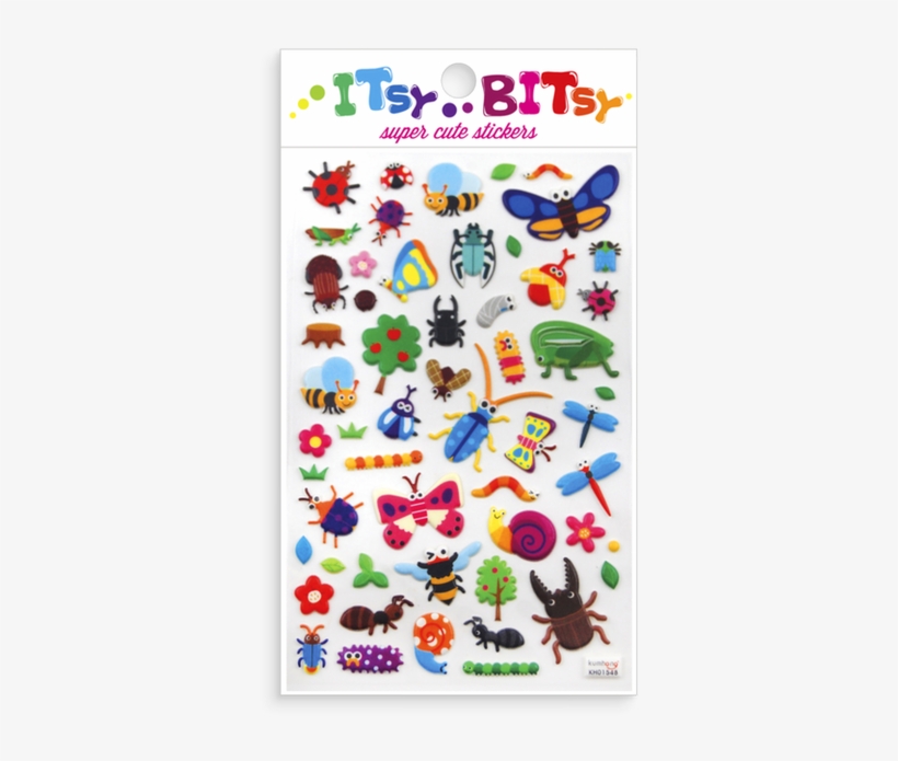 Oly Bug Lyfe Itsy Bitsy Stickers - Itsy Bitsy Stickers - Jungle Pals ...