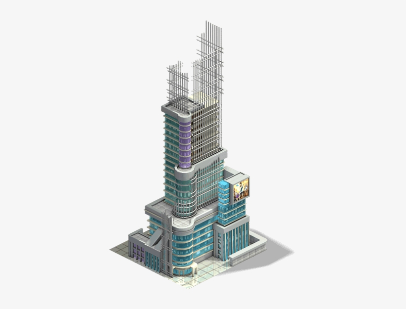 World Tallest Construction Level 2-se - Tower Block PNG Image ...