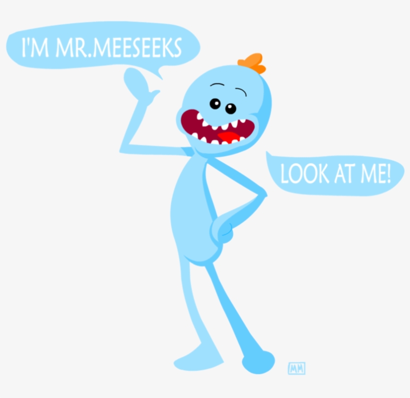 Rick And Morty Blue Thing PNG Image | Transparent PNG Free Download on ...