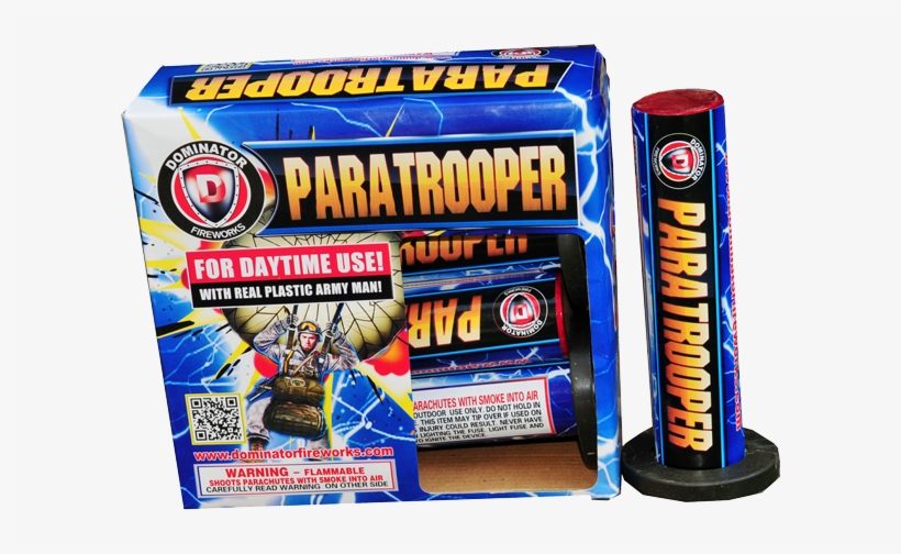 Paratrooper Small Army Man - Keystone Fireworks Of PNG Image ...