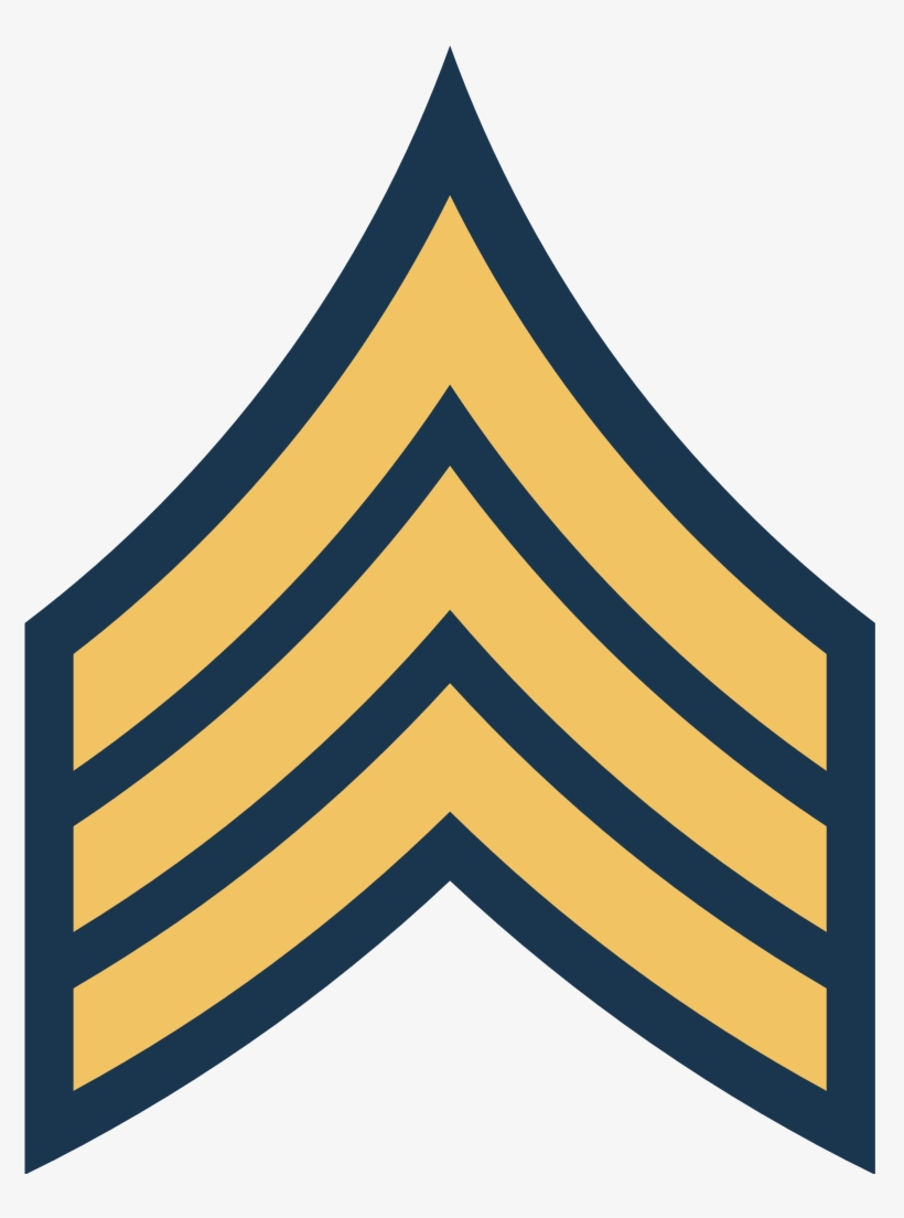 Army Usa Or - Sergeant Insignia PNG Image | Transparent PNG Free ...