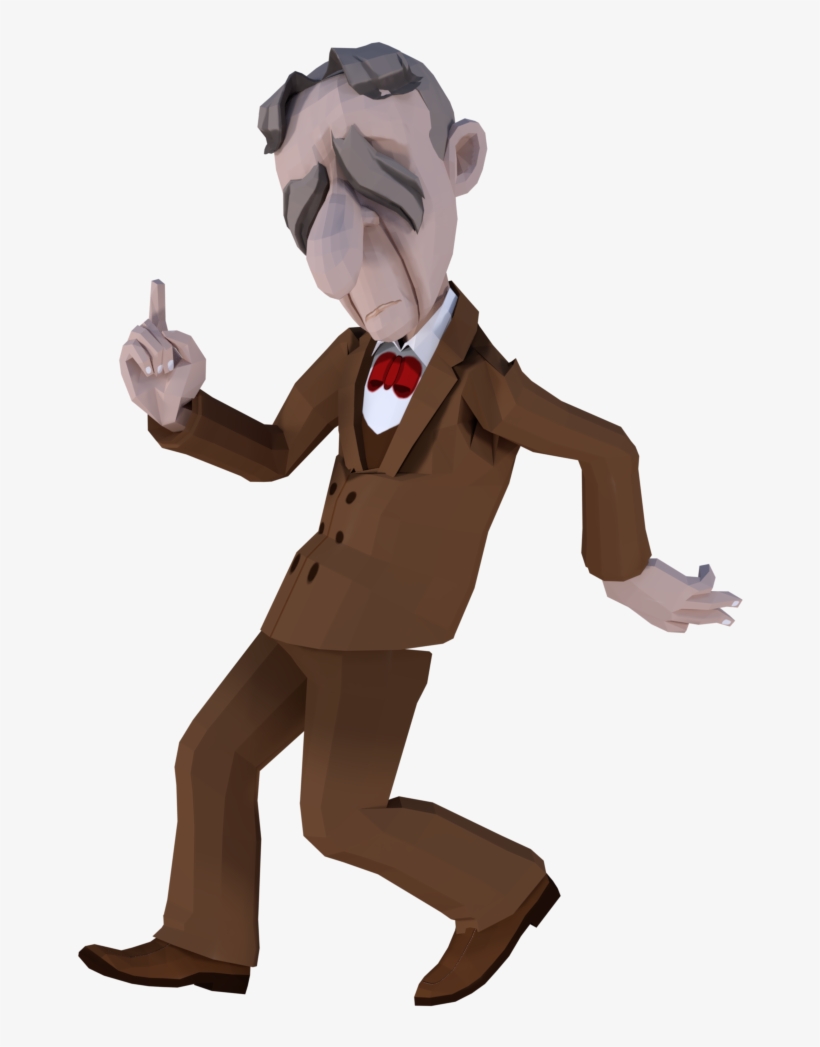 Fyi The Professor Pickle Model Is Not Mine I Just Rigged - Cartoon PNG ...