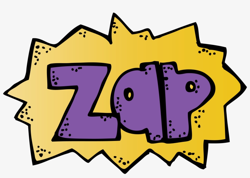 Zap Word Bubble - Melonheadz Words PNG Image | Transparent PNG Free ...