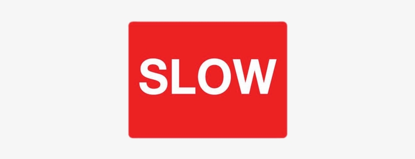 Red Slow - Apco Signs PNG Image | Transparent PNG Free Download on SeekPNG