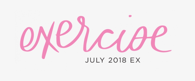 Ex July Excercise - Calligraphy PNG Image | Transparent PNG Free ...