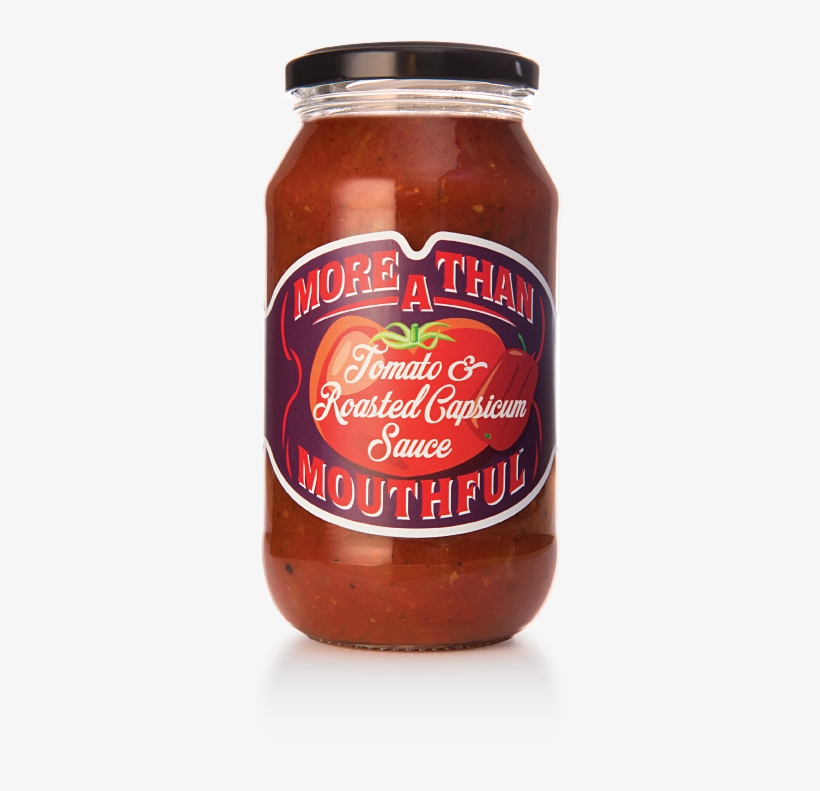 Tomato & Roasted Capsicum Sauce, Fire Roasted Capsicums - Bottle PNG ...