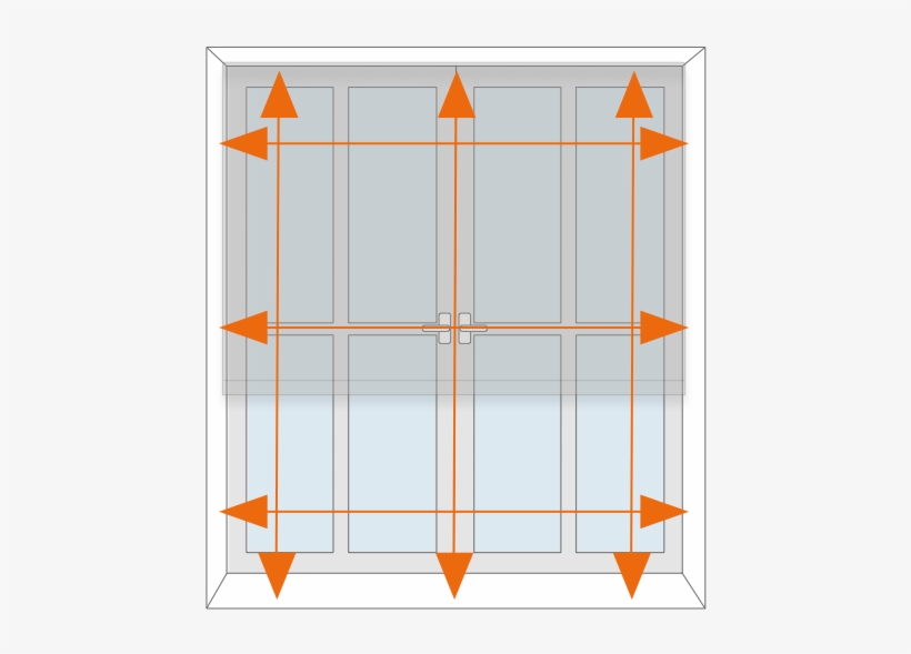 Inside Mount Shade Measurement - Measurement PNG Image | Transparent ...