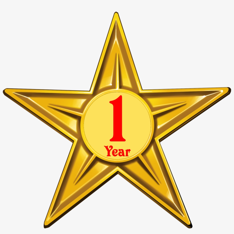 One Year Anniversary - One Year Png PNG Image | Transparent PNG Free ...