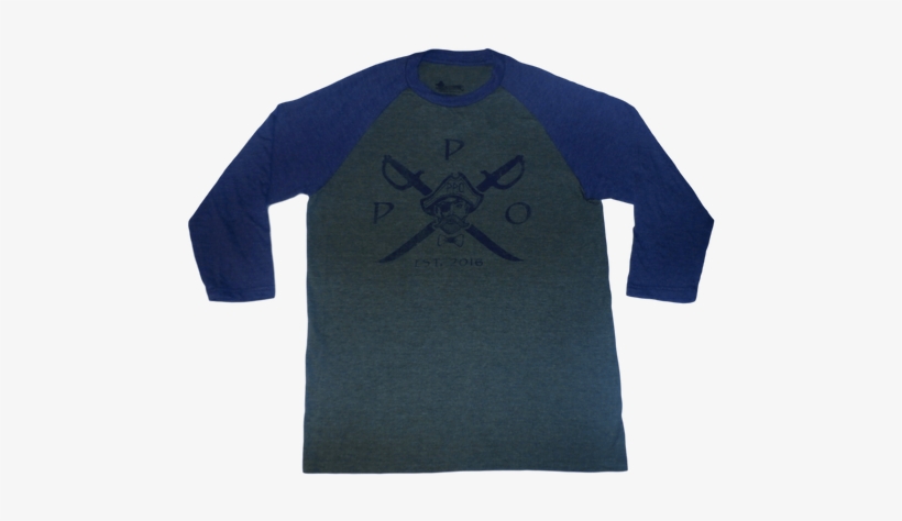 Preppy Pirate's - Long-sleeved T-shirt PNG Image | Transparent PNG Free ...