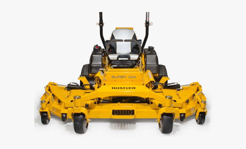 Hustler Turf Equipment's Super 104 Mower, Seen Here, - Hustler Super ...