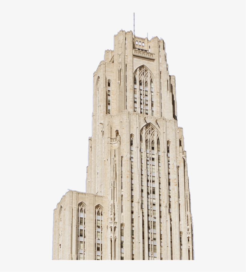 University Of Pittsburgh Cathedral Of Learning - Tower Block PNG Image ...