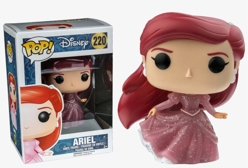 The - Funko Pop Ariel Glitter PNG Image | Transparent PNG Free Download ...