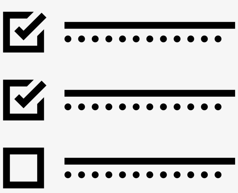 Back To Post - Incomplete Checklist Icon Svg PNG Image | Transparent ...