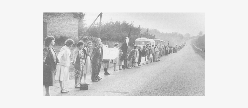 Baltic-chain - Baltic Republics Human Chain 1991 PNG Image ...