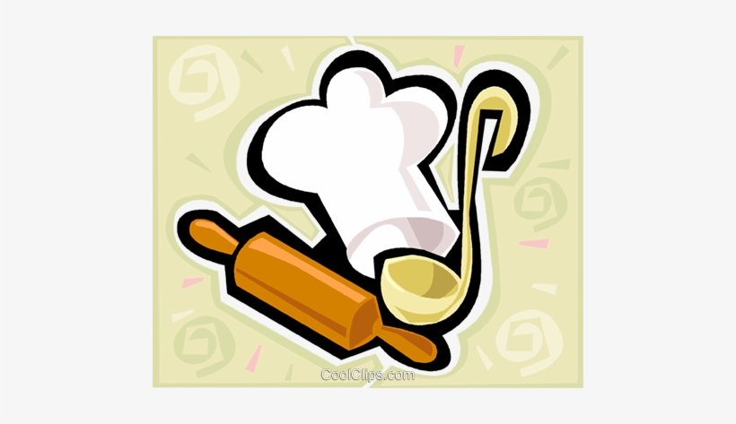 Chefs Hat, Rolling Pin, Ladle Royalty Free Vector Clip - Chefs Hat PNG ...
