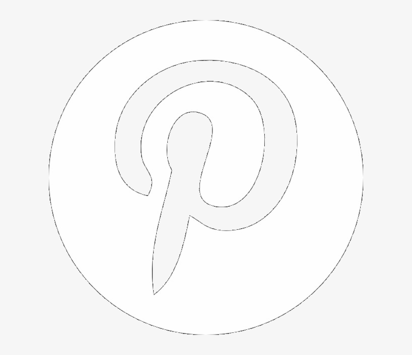 Download Pinterest Icon White Png Download - Circle | Transparent PNG ...