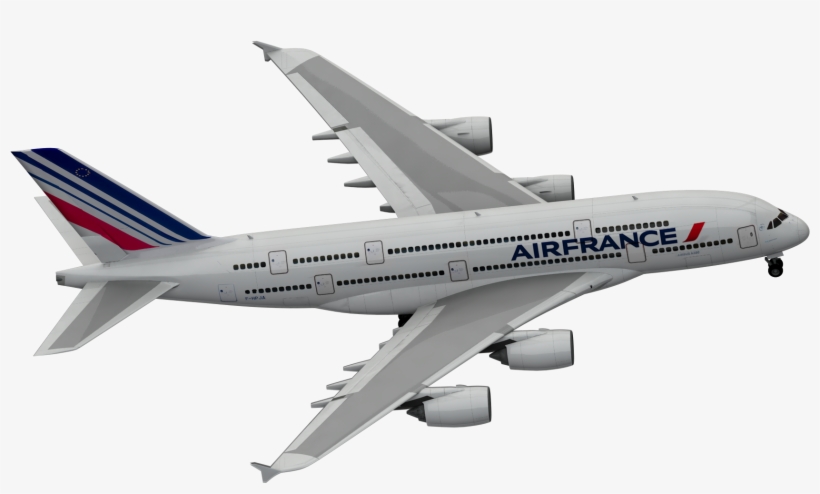 Download Airbus A380 - A380 Air France Png | Transparent PNG Download ...