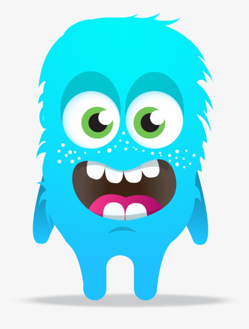 Download Blue Monster Transparent Background - Class Dojo Avatars ...