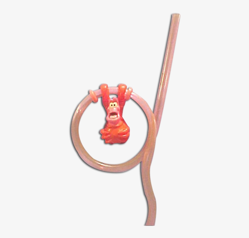 Sebastian From Little Mermaid Disney Crazy Straw - Disney Crazy Straw ...