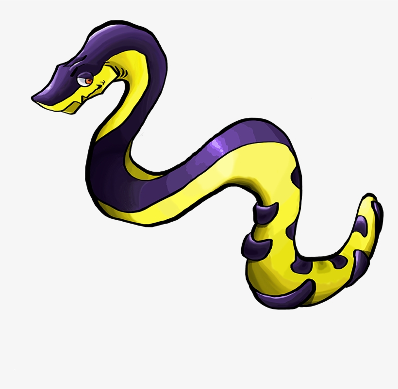 Yellow Belly Sea Snake Fakemon Design By Shikashellbomb - Yellow ...