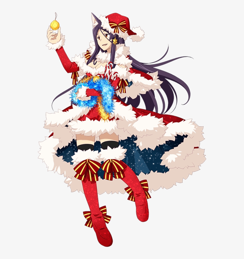 Nazuna Sng Christmas - Log Horizon Christmas PNG Image | Transparent ...