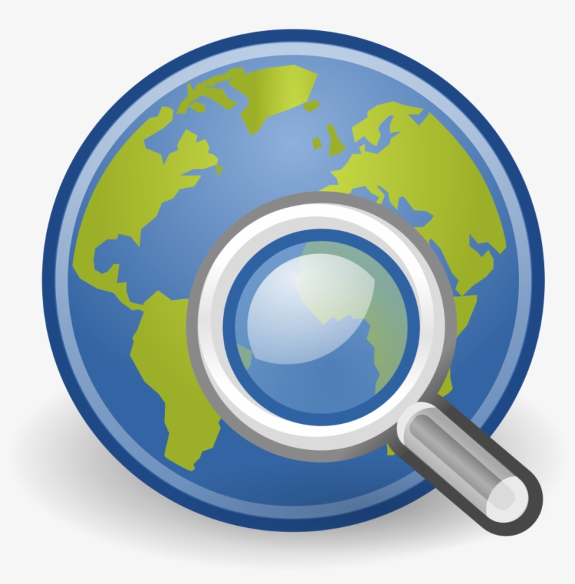 Fichier - Globe-loupe - Hyperlink Icon PNG Image | Transparent PNG Free ...