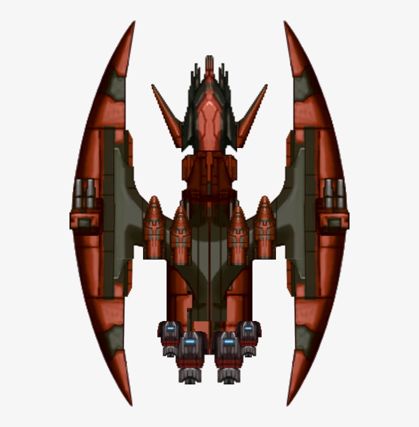 Download Futuristic Spaceship Png Download - Alien Space Ship Sprites ...