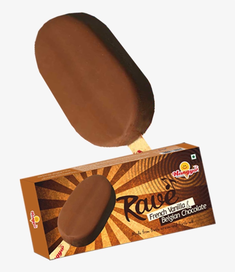 Hangyo-rave French Vanilla & Belgian Chocolate - Ice Cream PNG Image ...