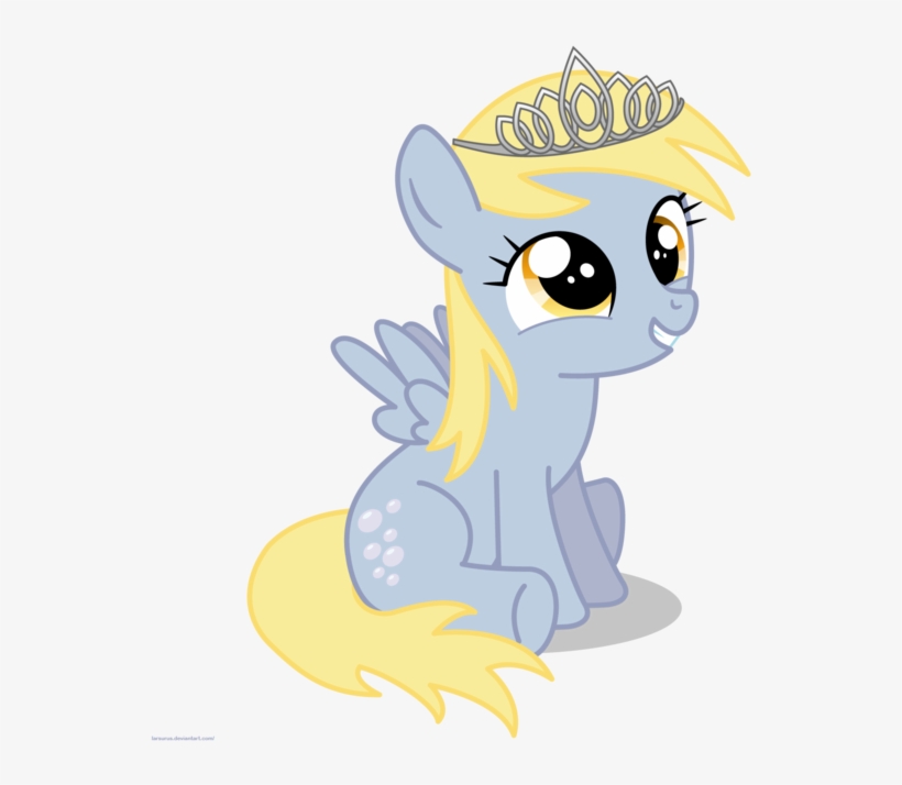 Fanmade Filly Derpy Wearing A Tiara - Princess Derpy My Little Pony PNG ...