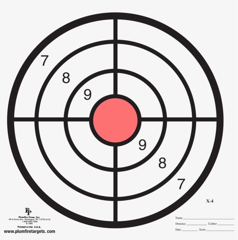 Download Round Target Png Transparent Image - Crosshair Bullseye ...
