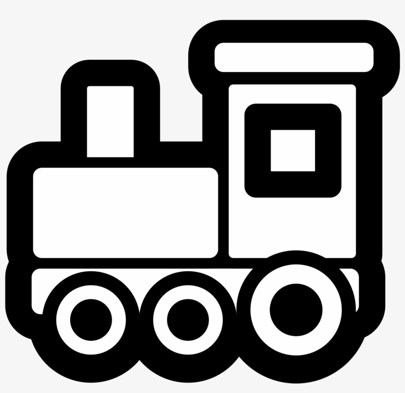 Free Icons Png - Toys Clipart Black And White PNG Image | Transparent ...