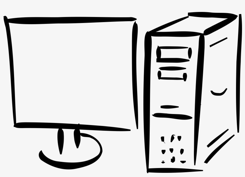 Download This Free Icons Png Design Of Minimalist Monitor And ...