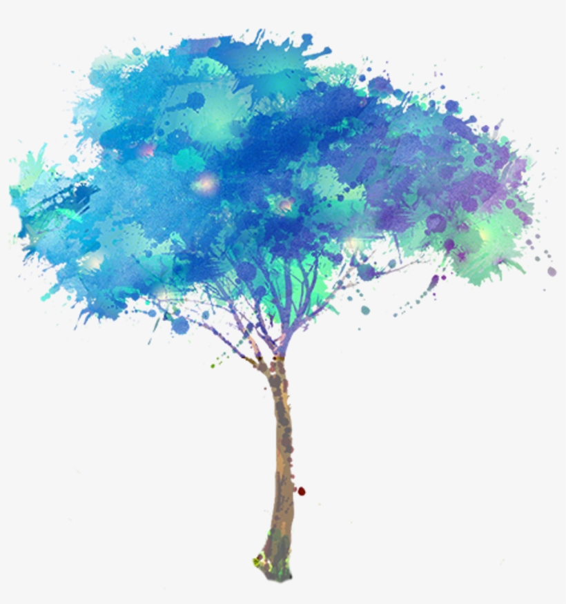 Tree Paint Watercolour Watercolor - Living Justification By Jonathan R ...