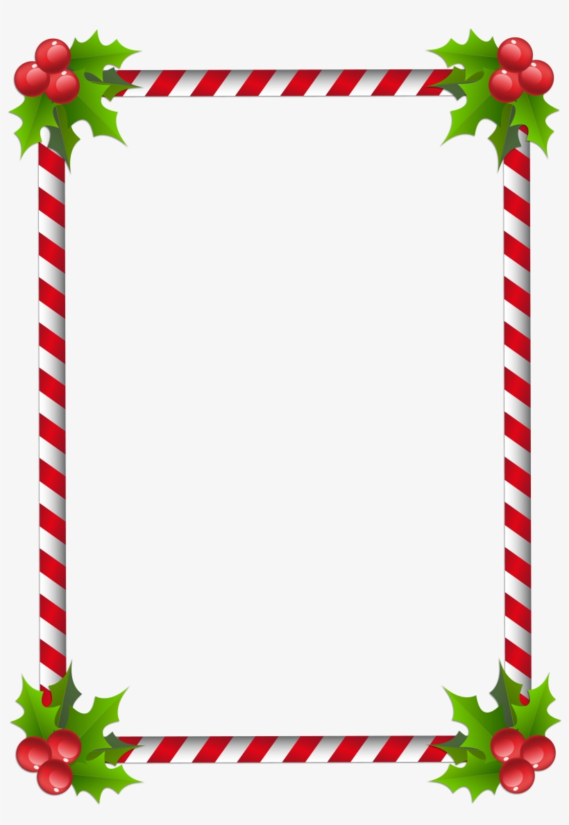 Printable A4 Christmas Borders