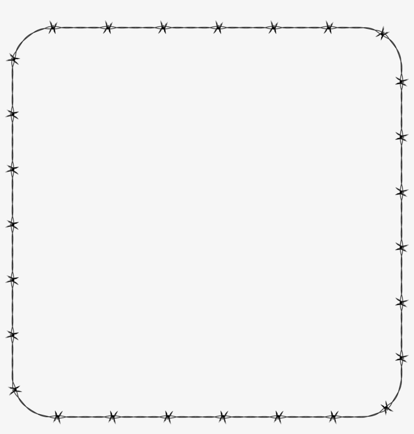 This Free Icons Png Design Of Barbed Wire Rounded Square PNG Image ...