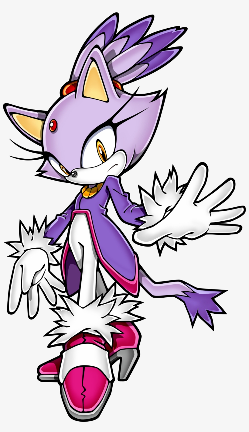 Blaze The Cat - Blaze The Cat Png PNG Image | Transparent PNG Free ...
