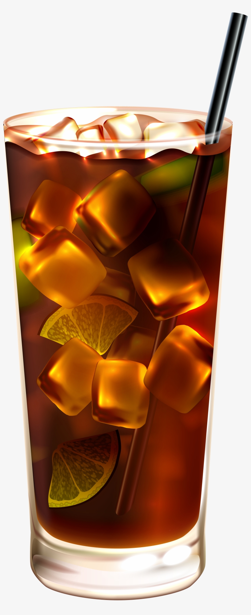 Cola With Ice Png Clip Art - Rum & Coke Transparent PNG Image ...