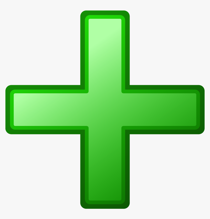 Plus Sign With Transperancy Public Domain - Add Clipart PNG Image ...