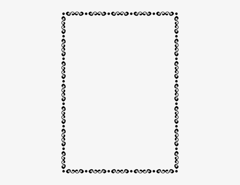Download Fancy Quarter Page Borders Png - Free Download Clip Art ...