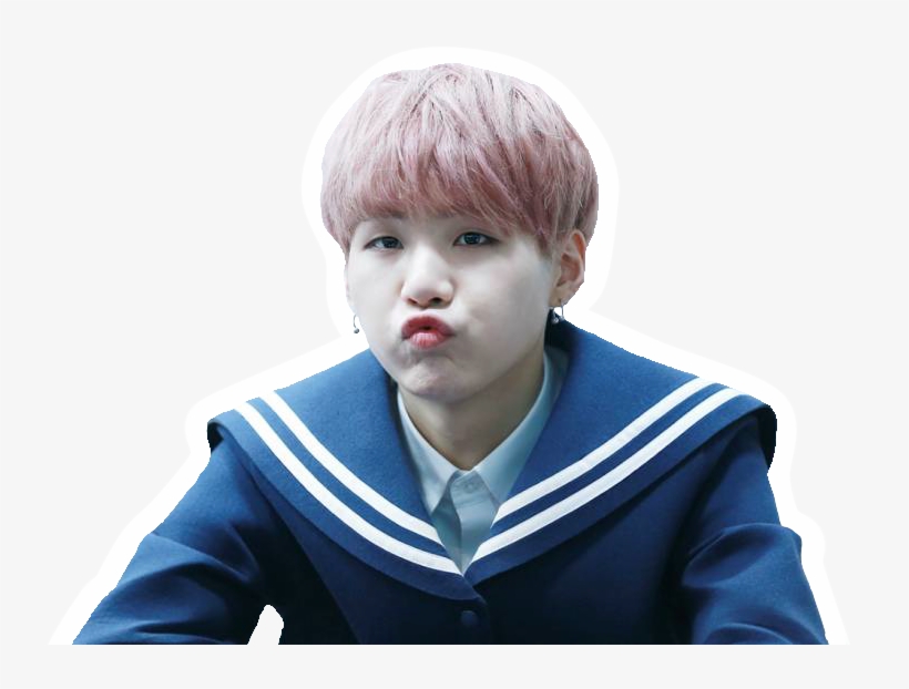 Picture Royalty Free Library - Bts Suga Sticker Transparent PNG Image ...