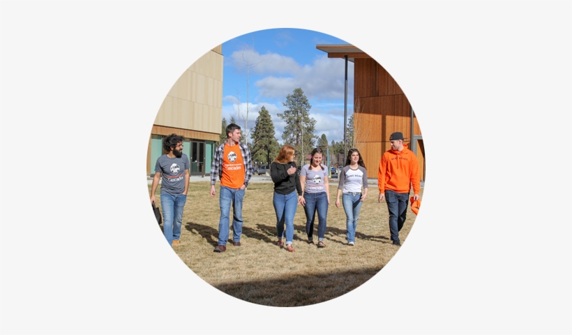 Students Walking On Campus - Arch PNG Image | Transparent PNG Free ...