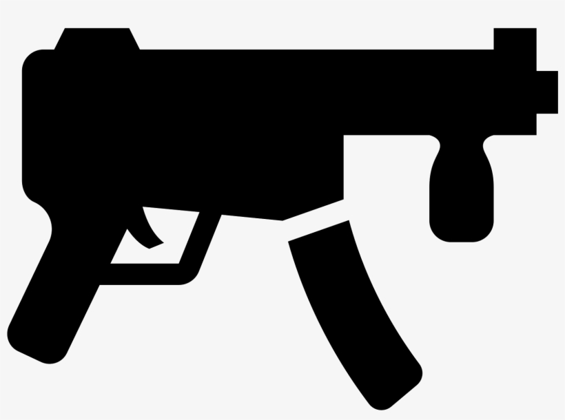 Submachine Gun Icon Free - Rifle Icon PNG Image | Transparent PNG Free ...
