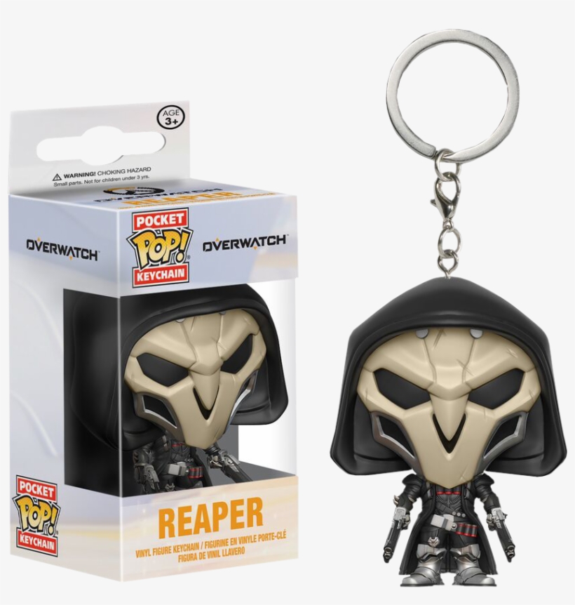 Reaper Pocket Pop Vinyl Keychain - Pocket Pop Keychain Overwatch PNG ...
