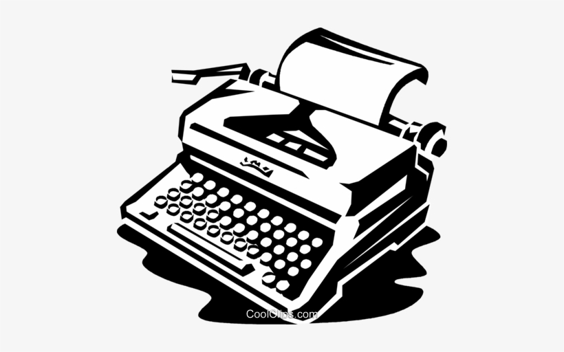 Download Typewriter Transparent Png - Typewriter Clipart Png ...